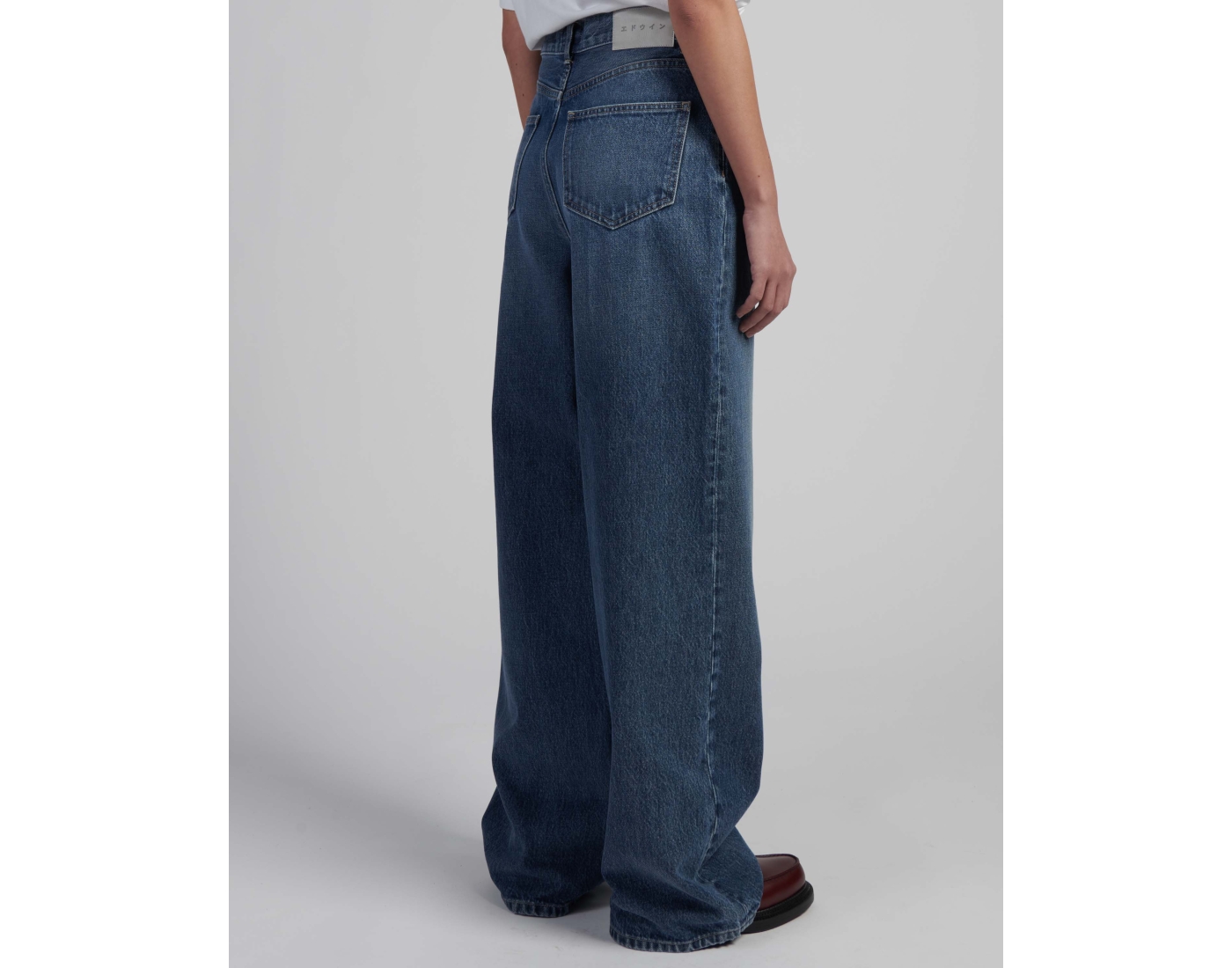 EDWIN W' Olivia Pant - Blue - topaze wash | EDWIN Europe