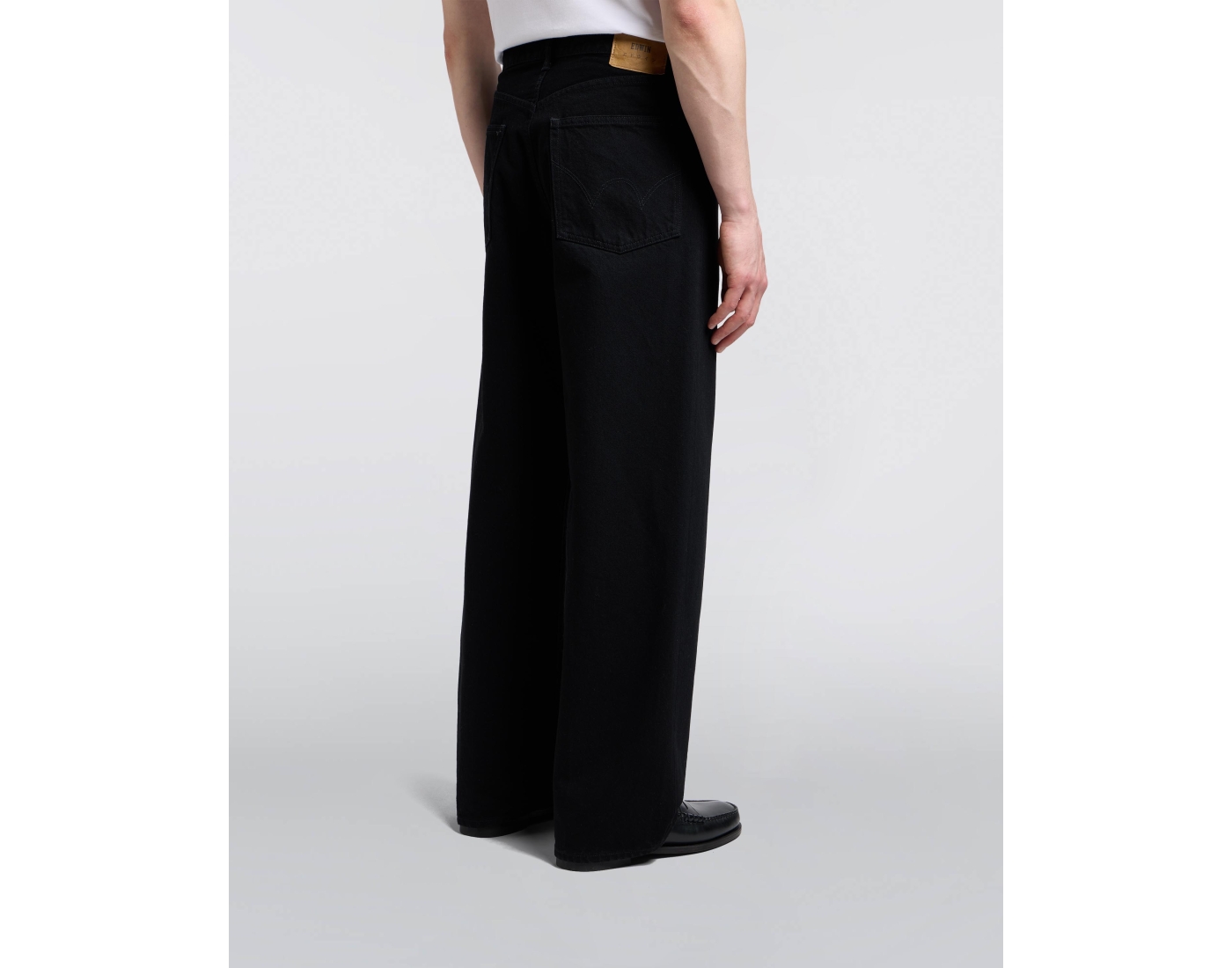 EDWIN Wide Pant - Black - Unwashed | EDWIN Europe