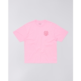 EDWIN Music Channel T-Shirt - Begonia Pink | EDWIN Europe